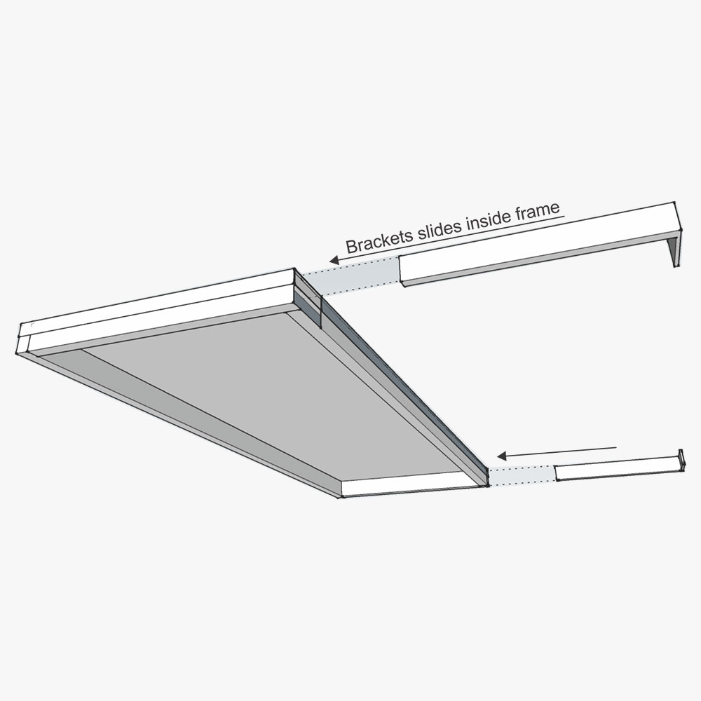 Slimline 100 with Internal Gutter - Eco Awnings